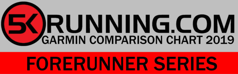 Garmin Watch Comparison Chart 2019 - 5KRunning.com